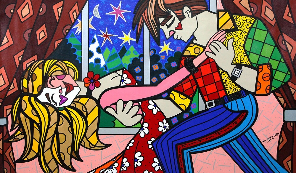 Star Night - Romero Britto - Eden House of Art