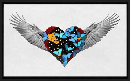 Heart With Wings True Love I - SN - EDEN Gallery