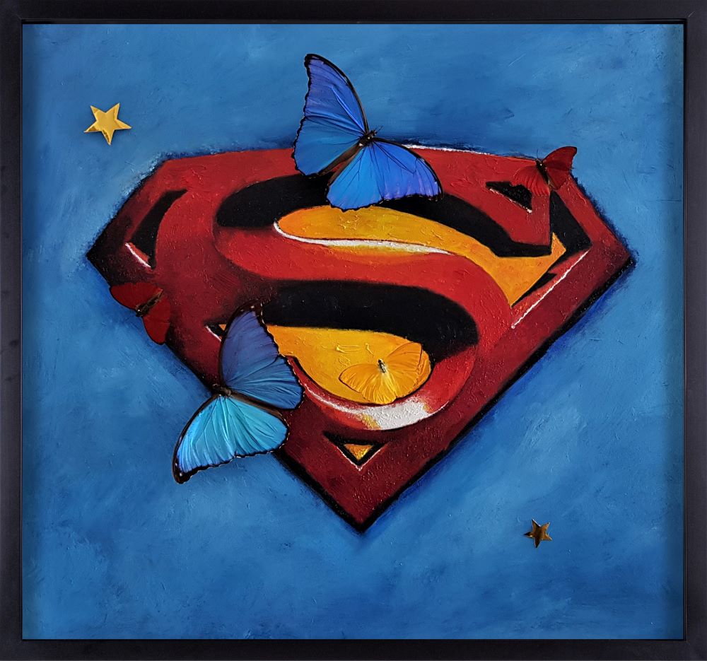 Superman - Blue - SN - Eden House of Art