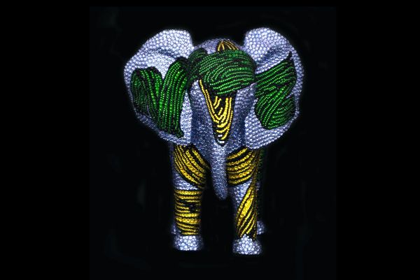 Elephant Canvas Of Life - Metis Atash - EDEN Gallery