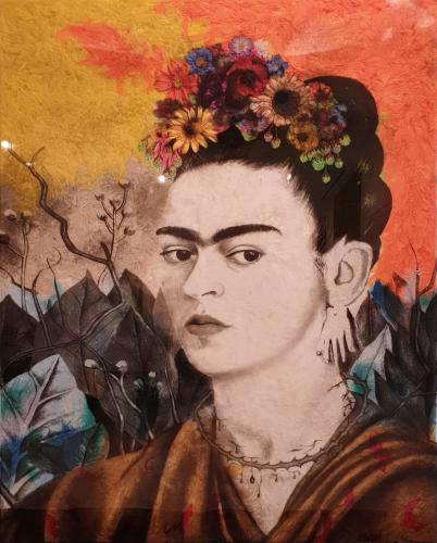 Frida Kahlo Colors - Daniel Gastaud - EDEN Gallery