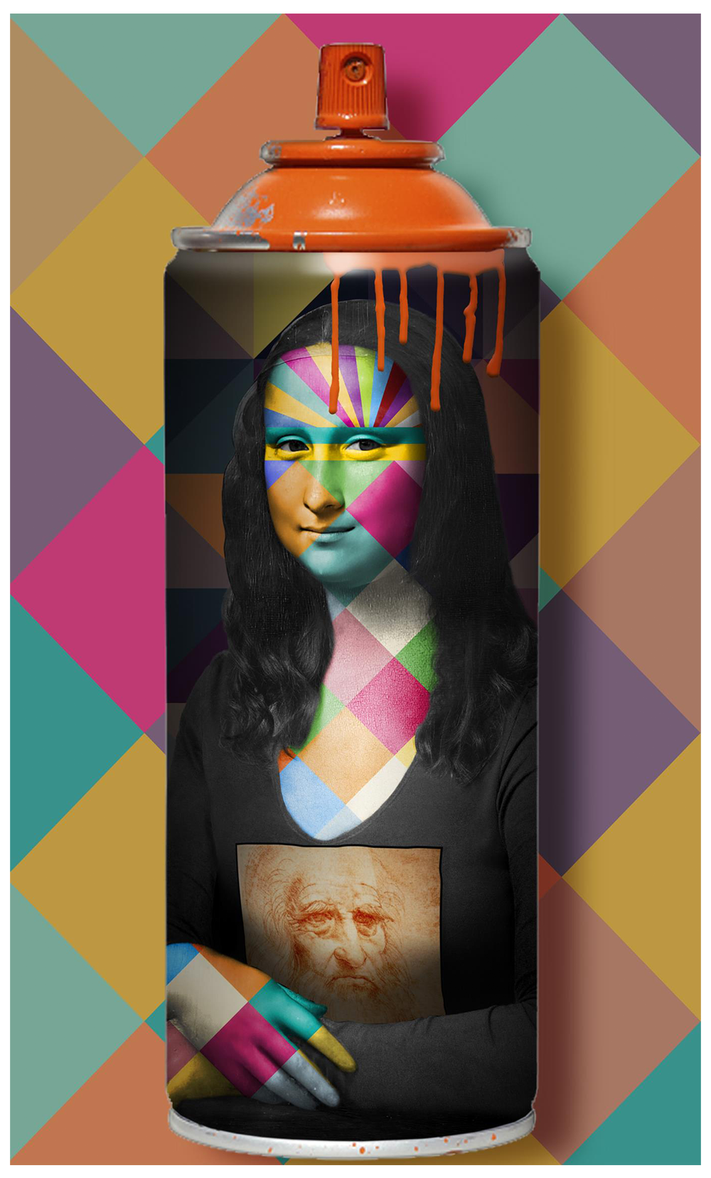 Mona Spray - Eduardo Kobra - Eden House of Art