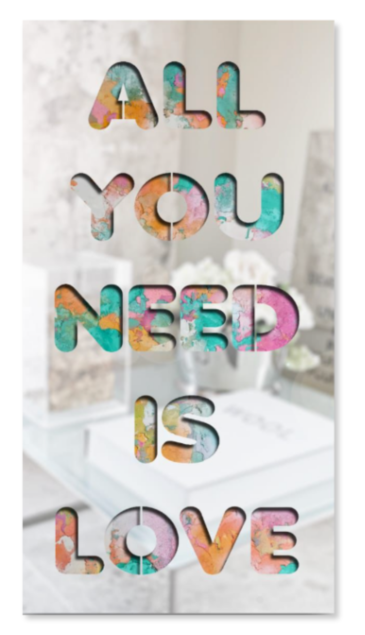 All You Need Is Love Neon - Joseph - Eden House of Art